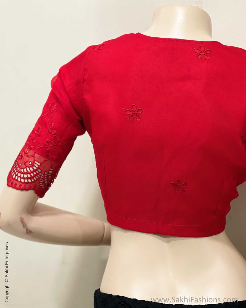 White Cutwork designer Blouse | Sakhi Fashions – sakhifashions