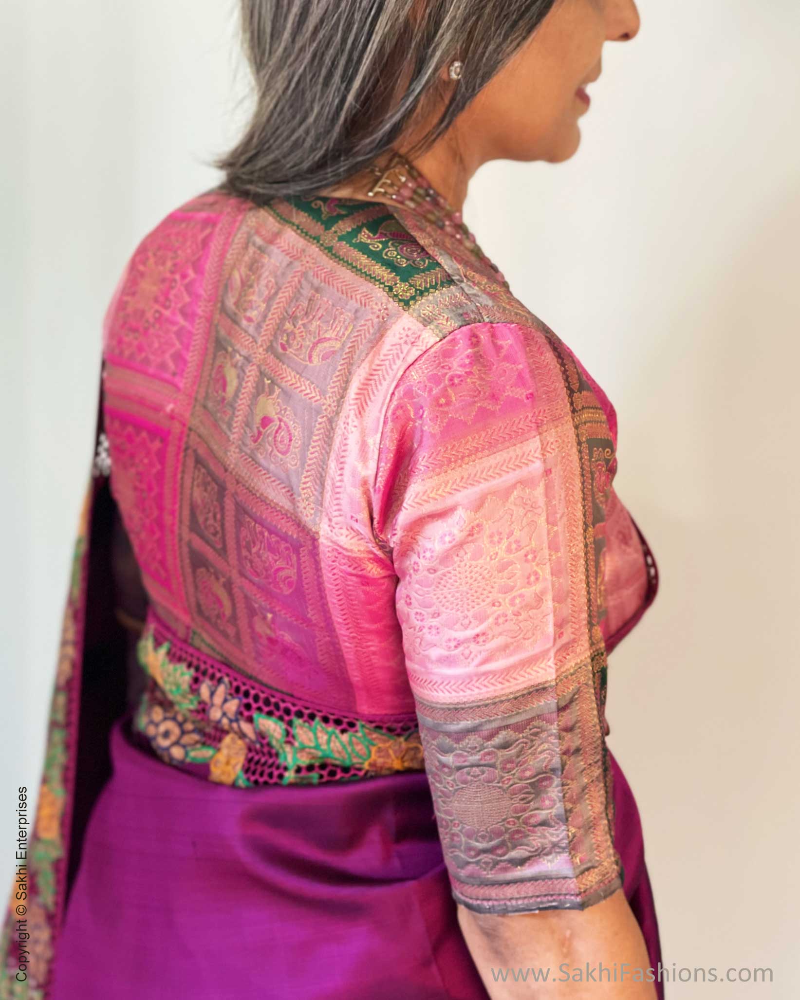 BL-W00611 Multi Kanchi Blouse – sakhifashions