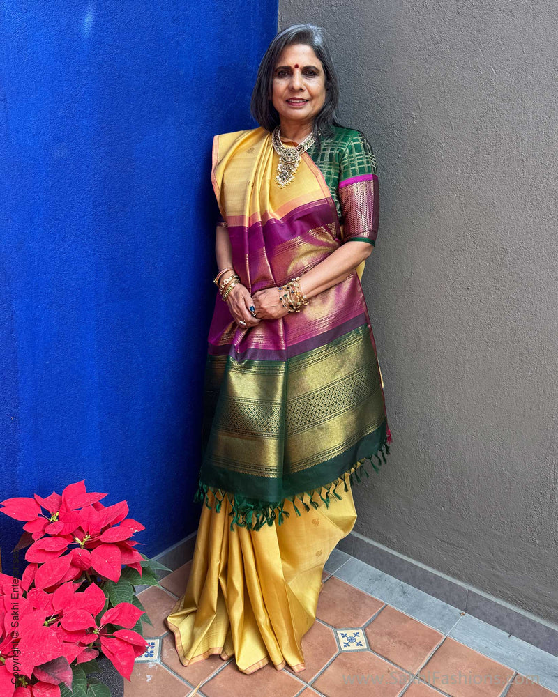 EE-Y11982 Double Pallu Kanchi sari – sakhifashions