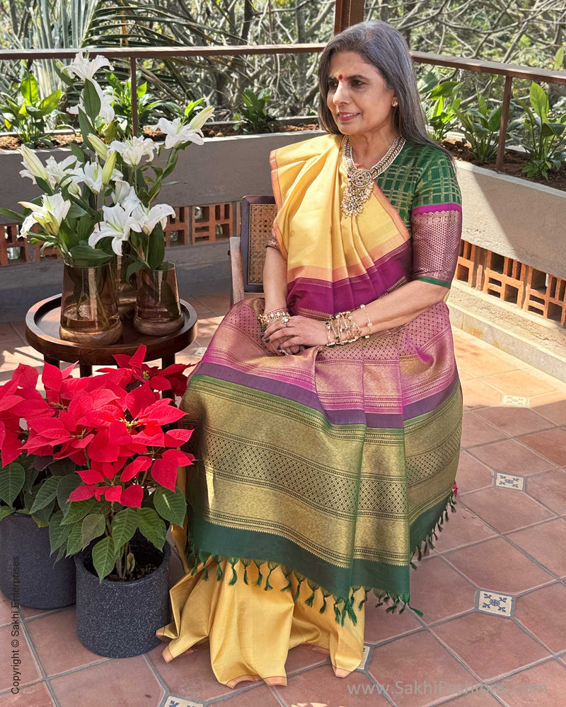 EE-Y11982 Double Pallu Kanchi sari – sakhifashions