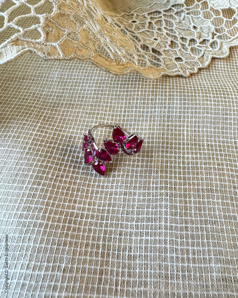 AJ-Y13233 Diamante Finger ring – sakhifashions