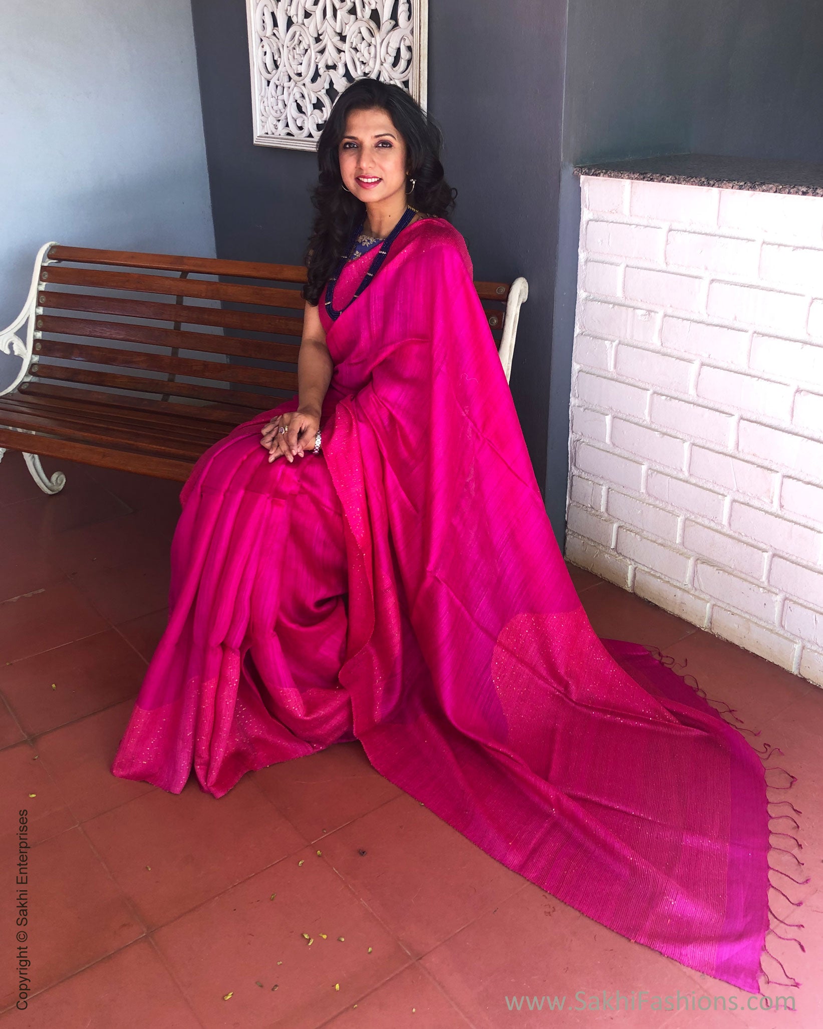 EE-S31726 Pink Matka Sari – sakhifashions