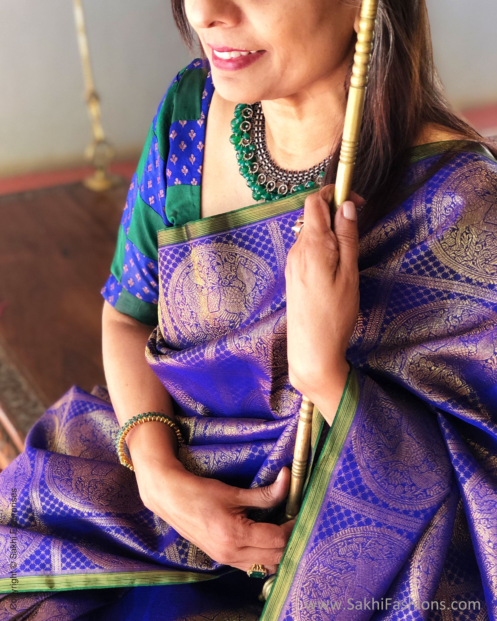 EE-S36792 Blue Kanchi – sakhifashions