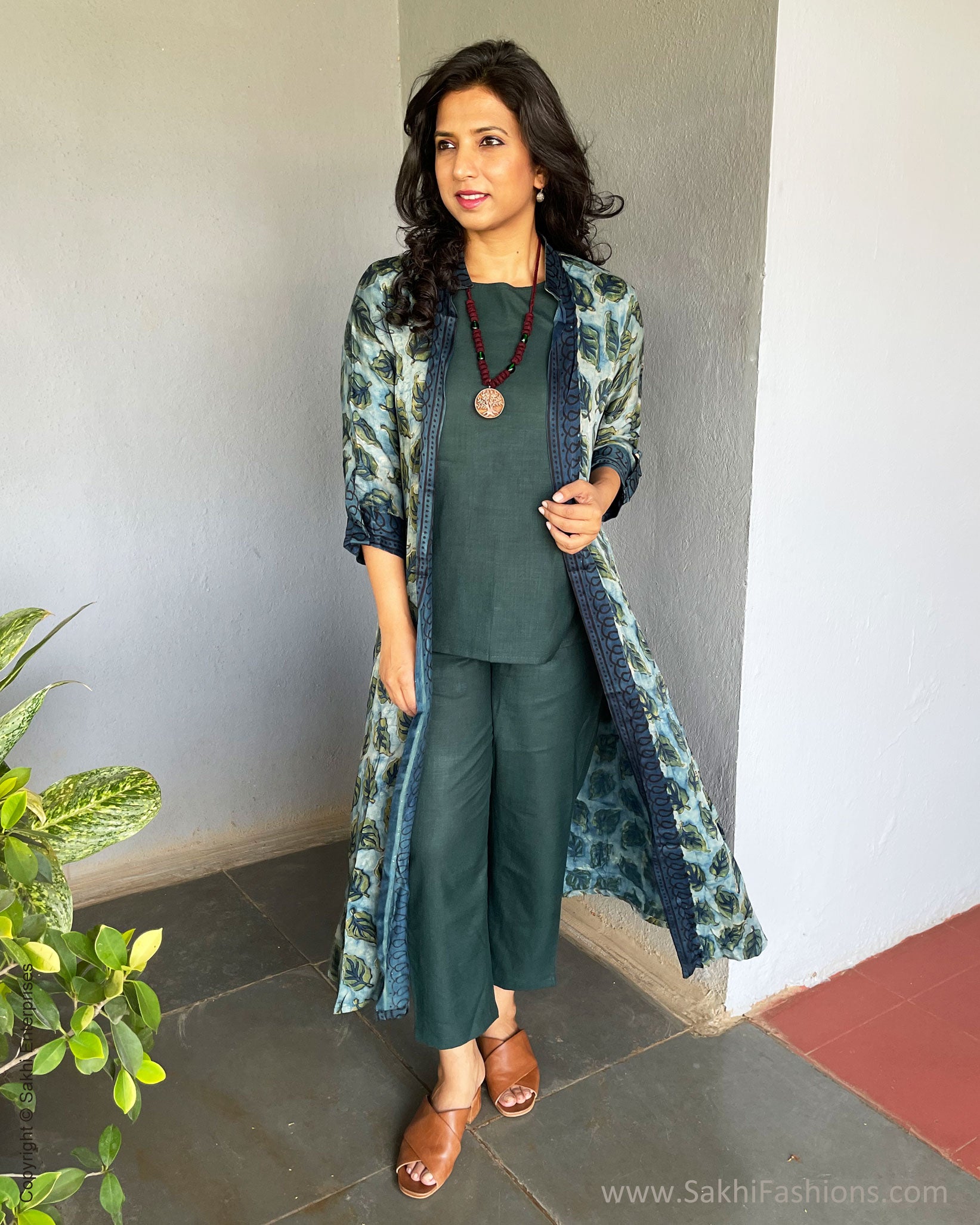 Ajrakh hand block printed Pant suit | Sakhi Fashions – sakhifashions