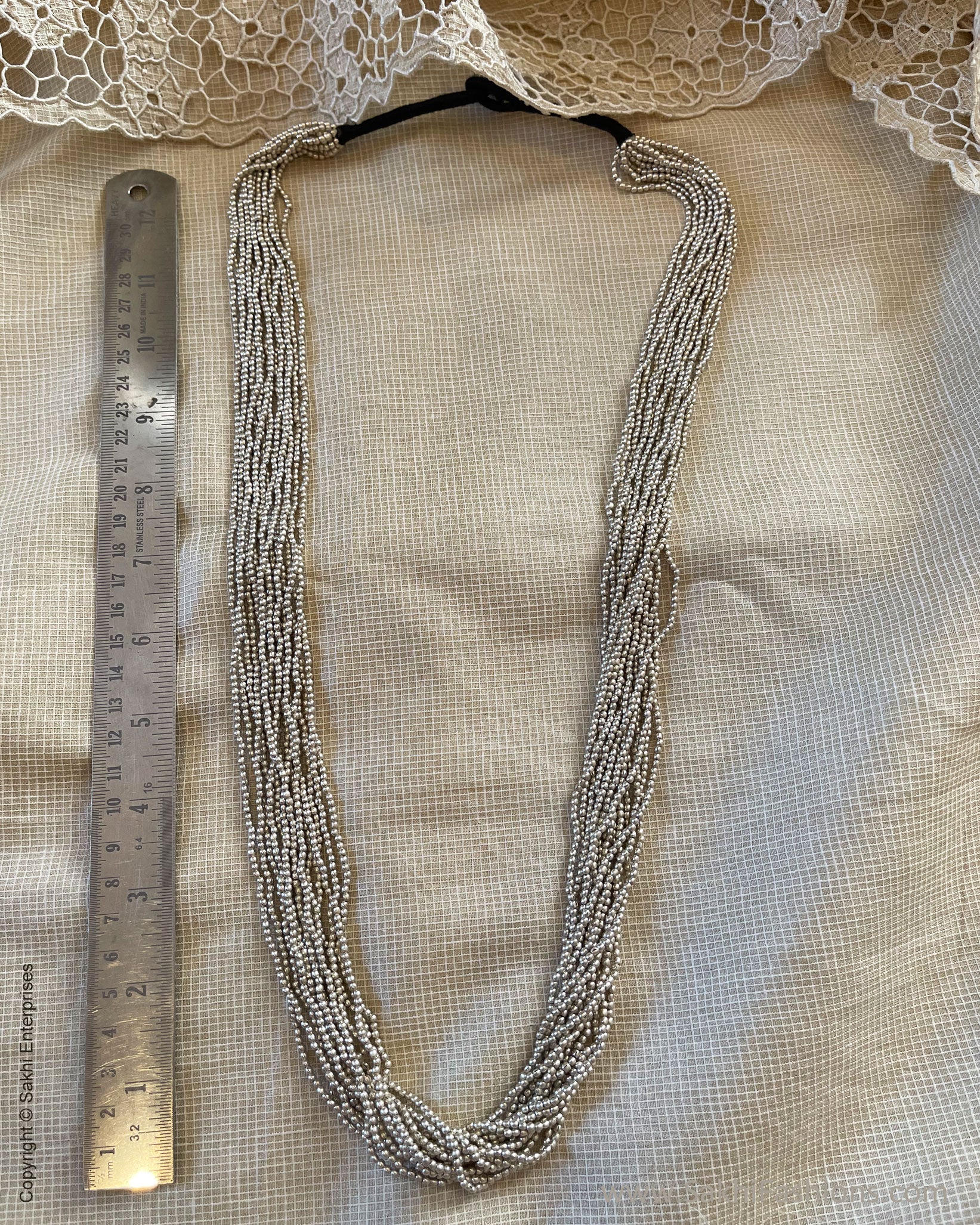 Silver Mala Long | Sakhi Fashions – sakhifashions