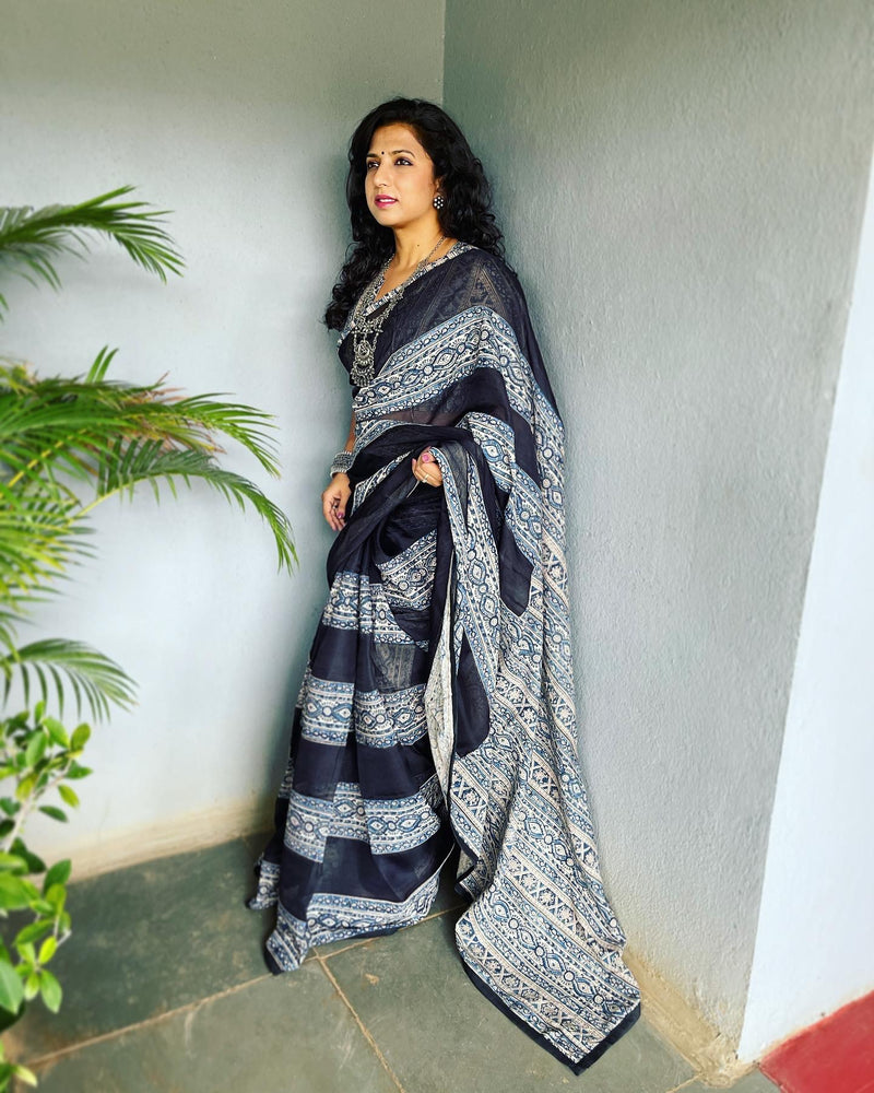 EE-S47802 Organza Kalam Sari – sakhifashions